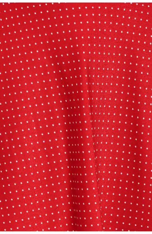 PETAL & PUP Sabina Polka Dot Skater Skirt