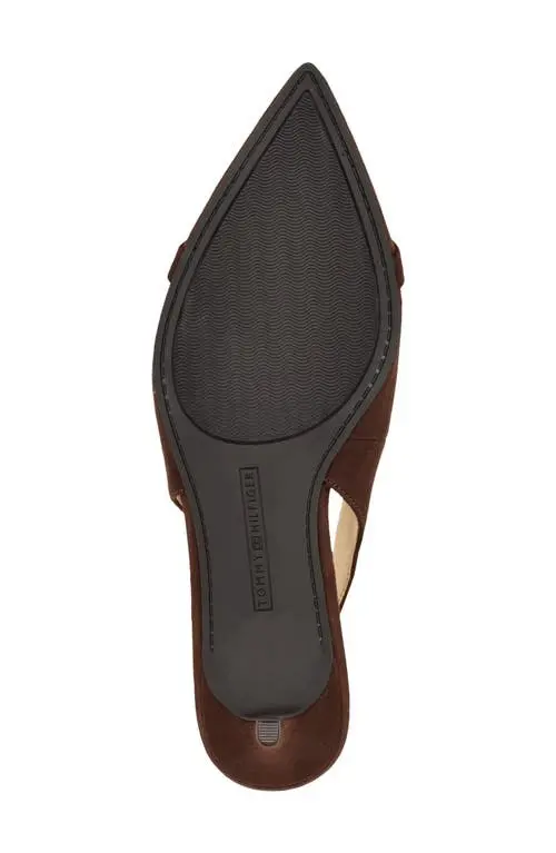 Tommy Hilfiger Totale Slingback Pointed Toe Pump