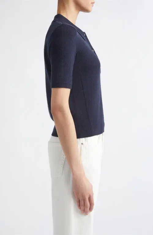 Maria Mcmanus Cashmere & Organic Cotton Jersey Polo