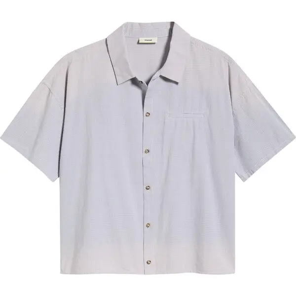 ELWOOD Summer Cotton Button-up Shirt - Gingham