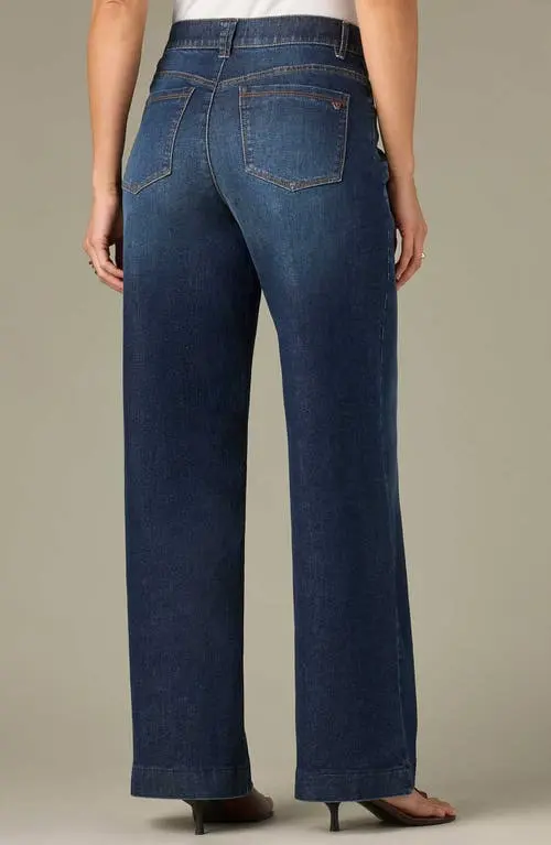 Wit & Wisdom Sam High Waist Wide Leg Jeans