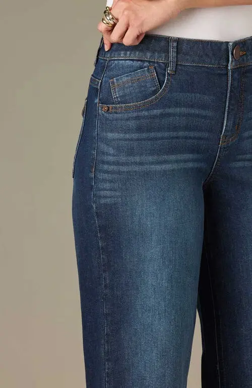 Wit & Wisdom Sam High Waist Wide Leg Jeans