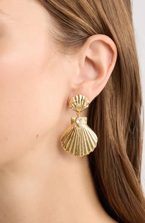 FRASIER STERLING Catalina Shell Drop Earrings