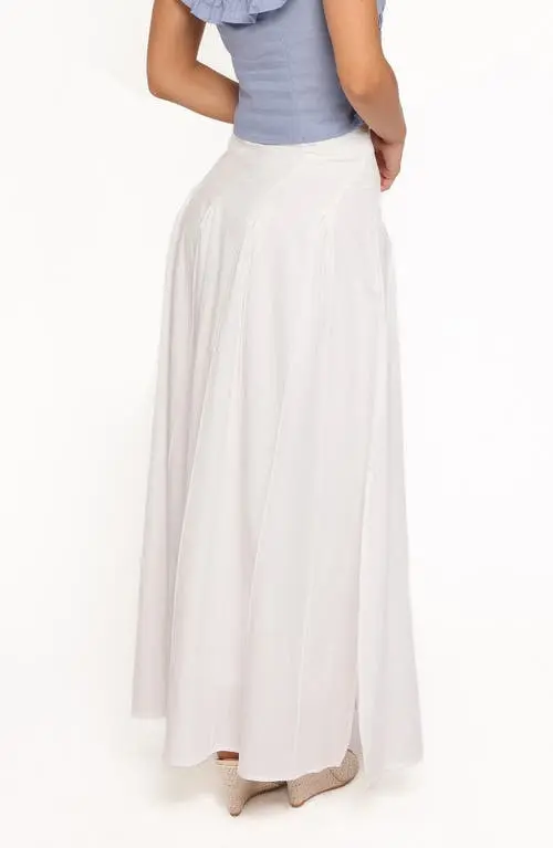 PETAL & PUP Zoey Cotton Maxi Skirt