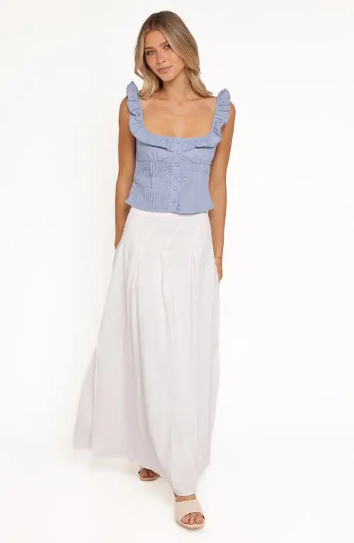 PETAL & PUP Zoey Cotton Maxi Skirt