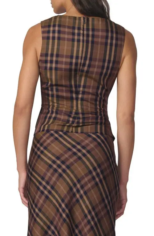 Joe's Jeans The Meg Ruched Sleeveless Top
