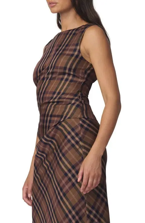 Joe's Jeans The Meg Ruched Sleeveless Top