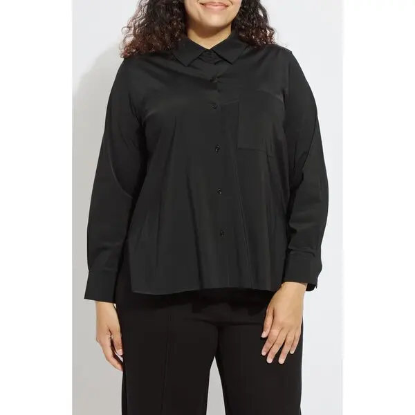 Lyssé Schiffer 2.0 Microfiber Button-up Shirt