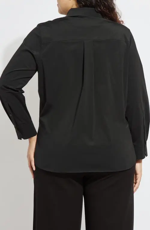 Lyssé Schiffer 2.0 Microfiber Button-up Shirt
