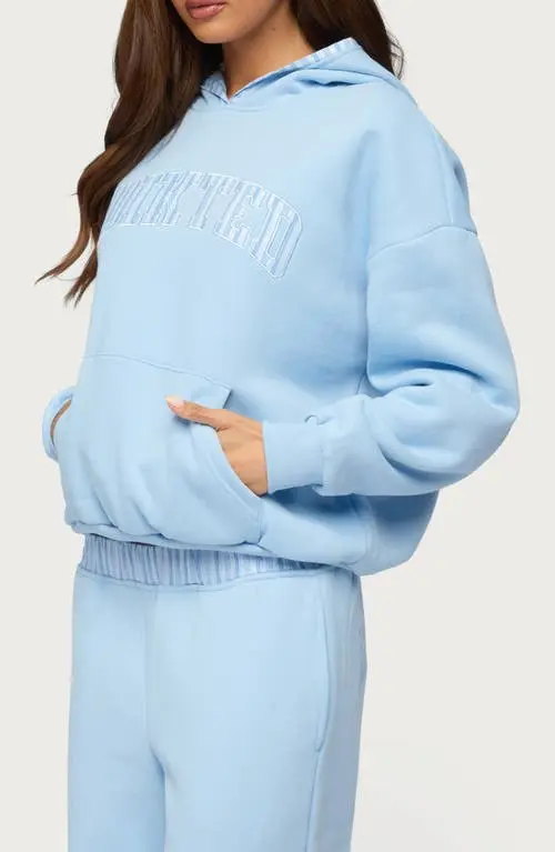 EDIKTED Core Stripe Oversize Hoodie