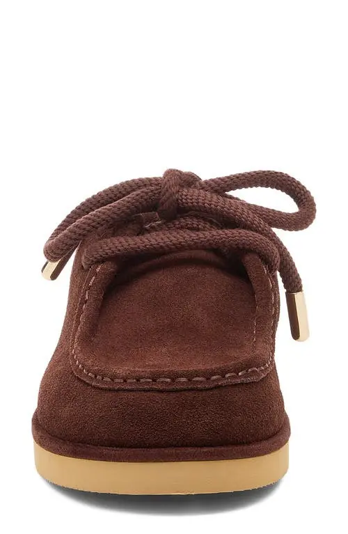 KELSI DAGGER BROOKLYN Stormy Lace-up Clog - Warm Brown
