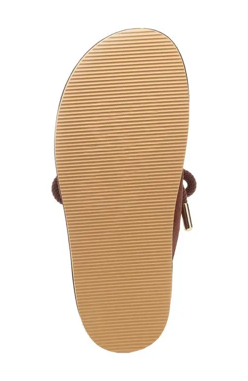 KELSI DAGGER BROOKLYN Stormy Lace-up Clog - Warm Brown