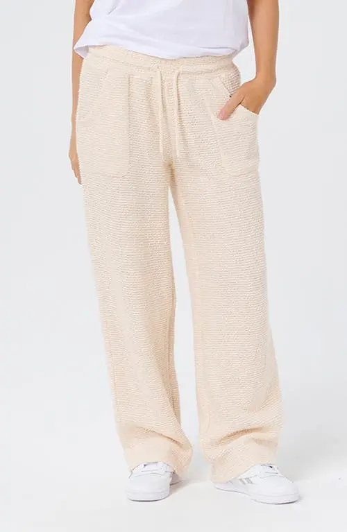 Rip Curl Cala Nights Textured Wide Leg Pants