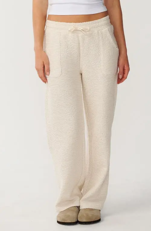 Rip Curl Cala Nights Textured Wide Leg Pants