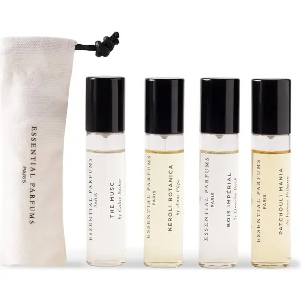 ESSENTIAL PARFUMS 4-piece Fragrance Travel Set $120 Value - No Color