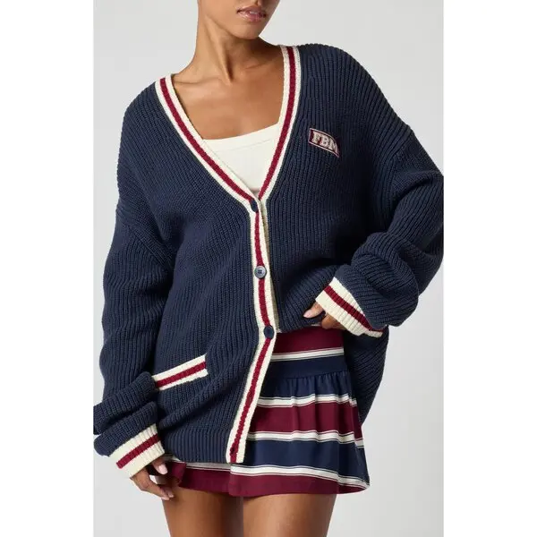 FLORENCE BY MILLS Varsity Cardigan