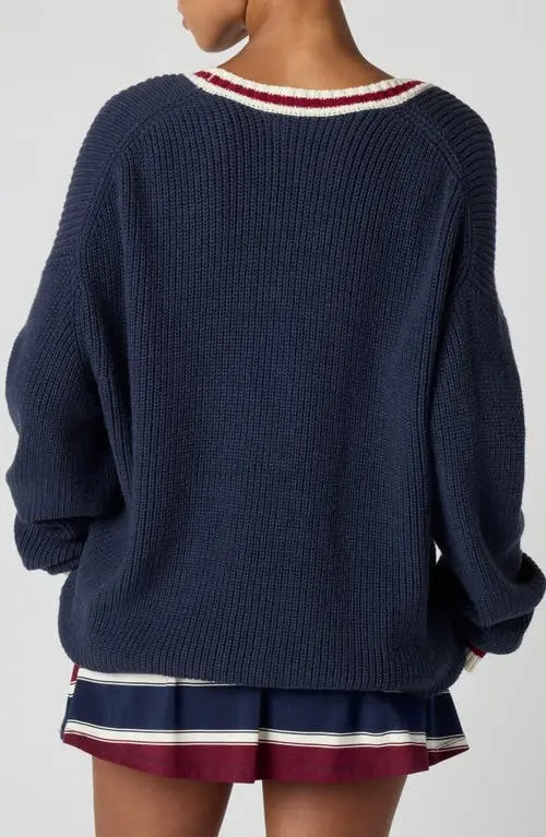 FLORENCE BY MILLS Varsity Cardigan