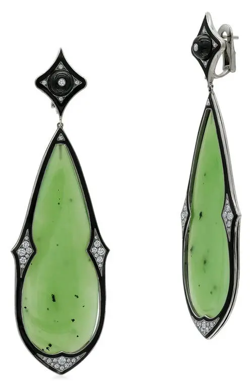 Fred Leighton Green Nephrite - White Gold