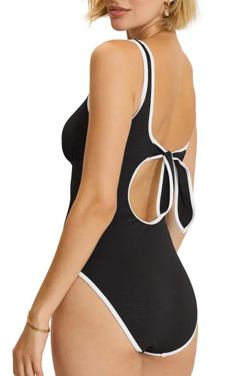 Tommy Bahama Island Cays Cabana Tank One Piece Swimsuit