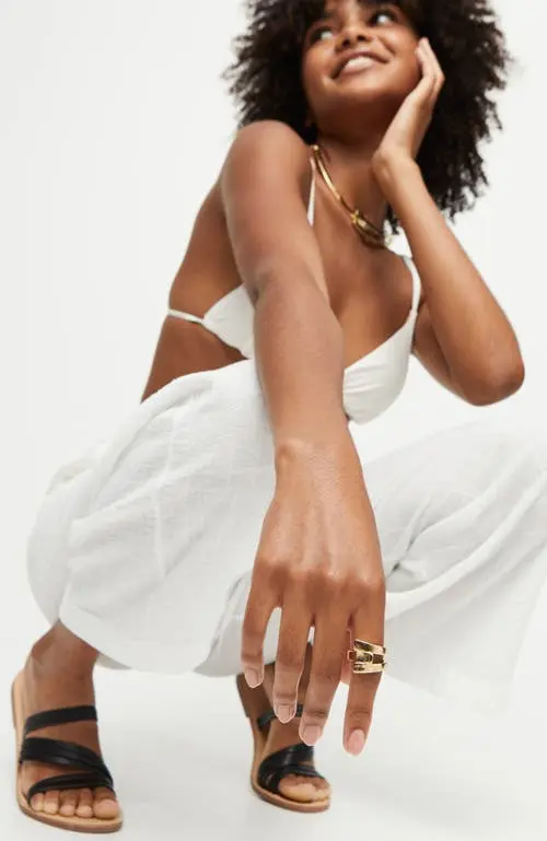 UNODE50 18k -plated Ring