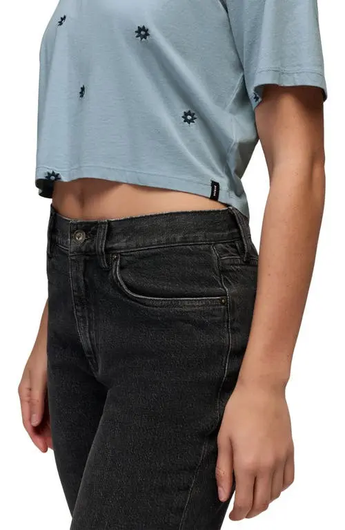 Prana Daisy Embroidered Crop Top