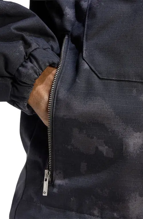 Adidas Camo Hooded Windbreaker