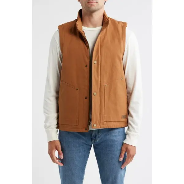 Pendleton Pine Grove Cotton Canvas Vest - Whisky