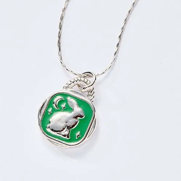 &LIVY Rabbit Expandable Necklace - Silver