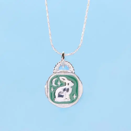 &LIVY Rabbit Expandable Necklace - Silver
