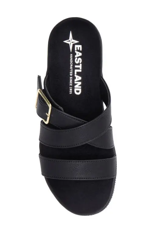 Eastland Sanibel Slide Sandal - Black