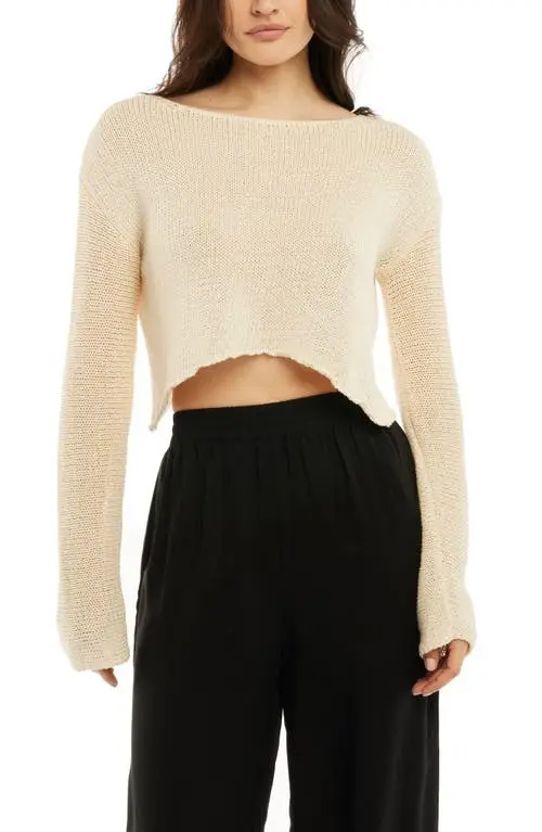 LBLC THE LABEL Sawyer Lightweight Sweater - Ivory