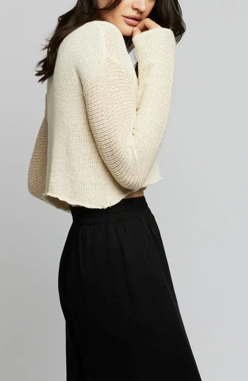 LBLC THE LABEL Sawyer Lightweight Sweater - Ivory
