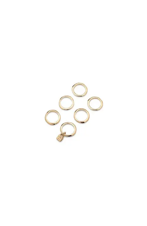 UNODE50 18k -plated Multi-ring - Gold