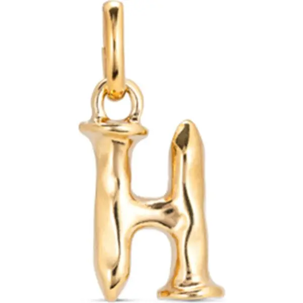 UNODE50 18k -plated Letter Charm - Gold