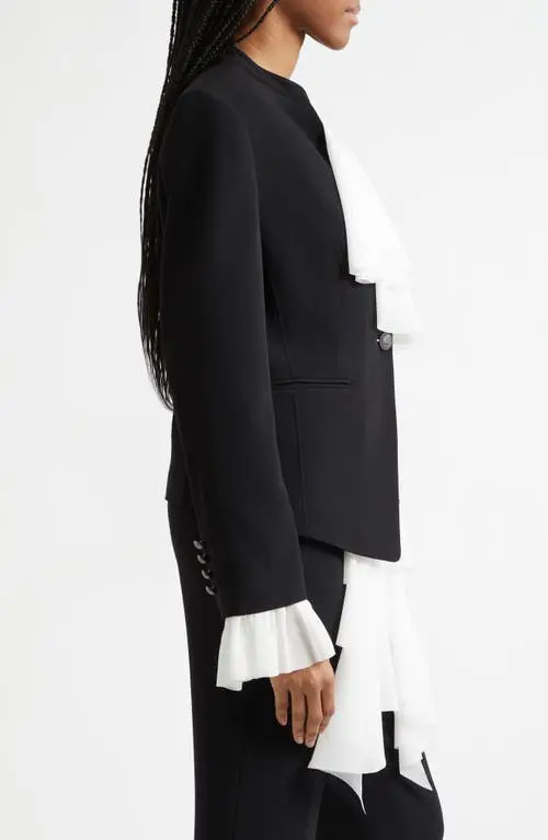 Cinq À Sept Maren Ruffled Blazer