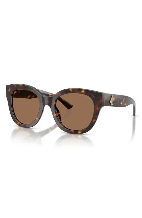 JIMMY CHOO 51mm Round Sunglasses