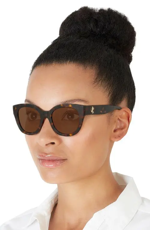 JIMMY CHOO 51mm Round Sunglasses