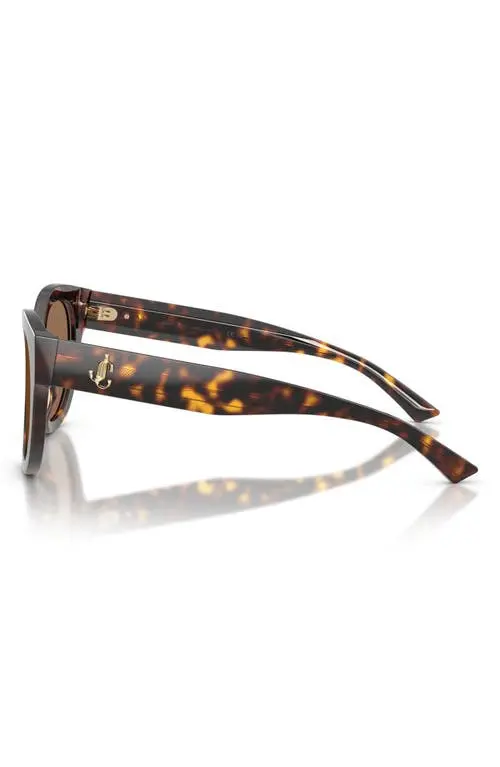 JIMMY CHOO 51mm Round Sunglasses