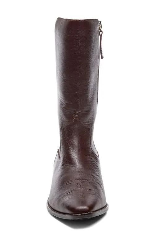 KELSI DAGGER BROOKLYN Piper Leather Boots - Warm Brown