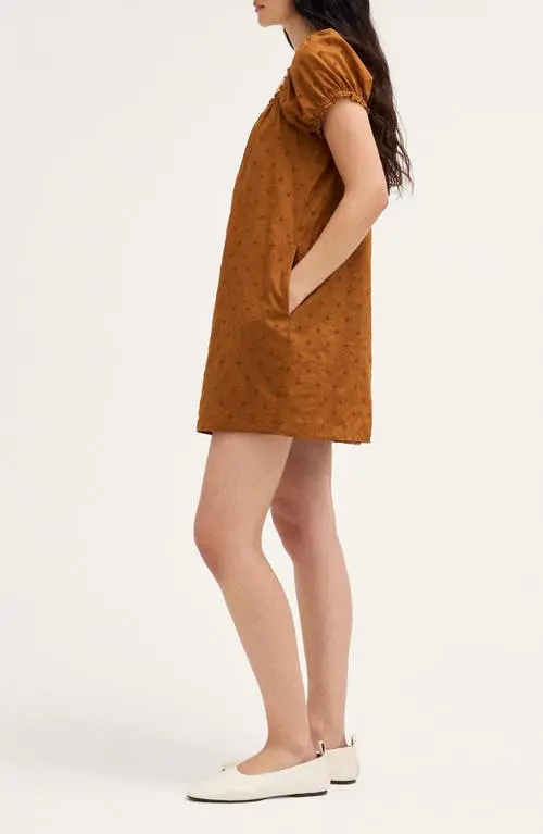 Madewell The Chateau Minidress - Acorn