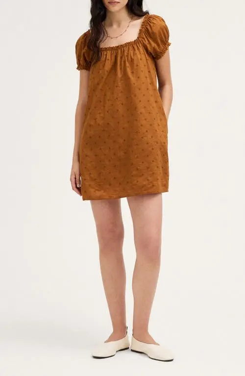 Madewell Chateau Minidress - Acorn