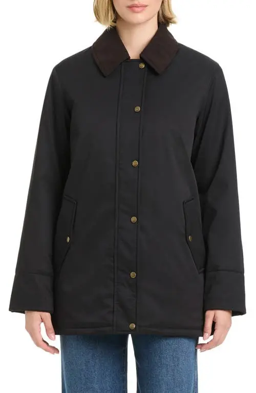 Vince Camuto Water Resistant Barn Jacket - Black