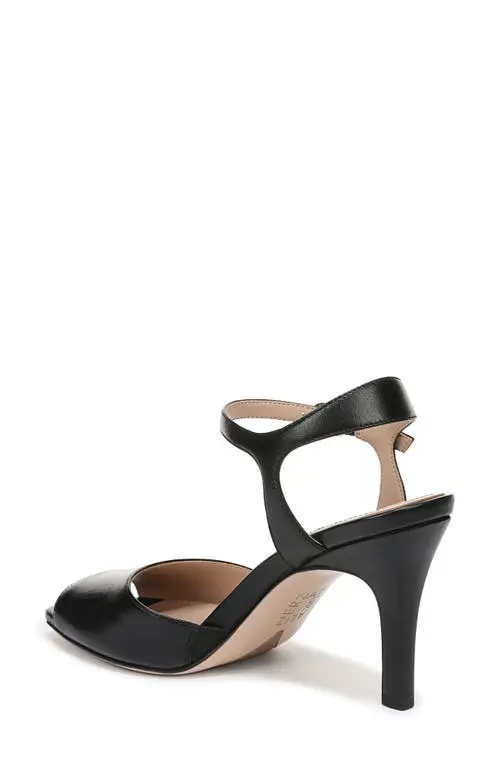 27 EDIT NATURALIZER Autumn Ankle Strap Sandal - Black Leather