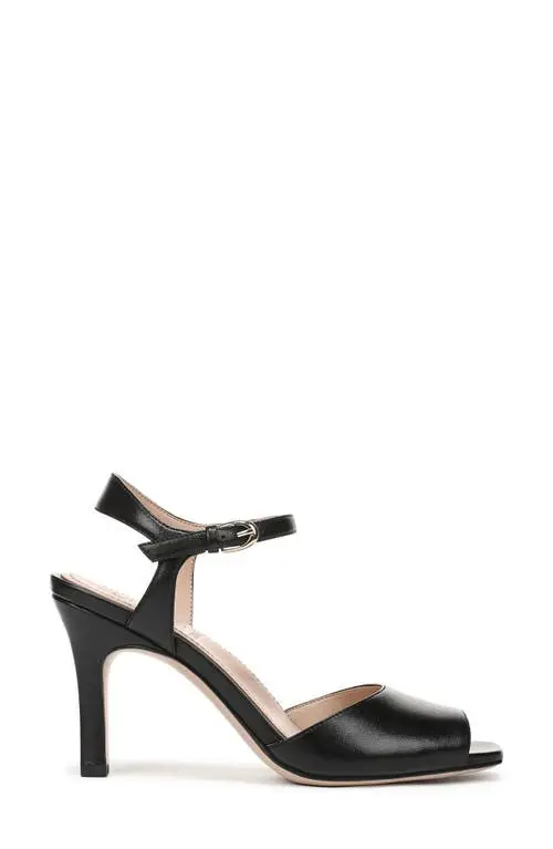 27 EDIT NATURALIZER Autumn Ankle Strap Sandal - Black Leather