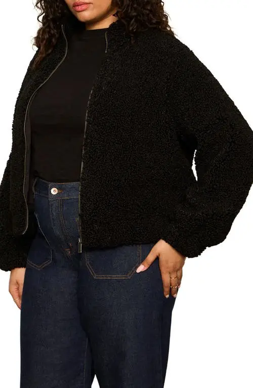 Sanctuary Cloud Nine Fleece Bomber Jacket