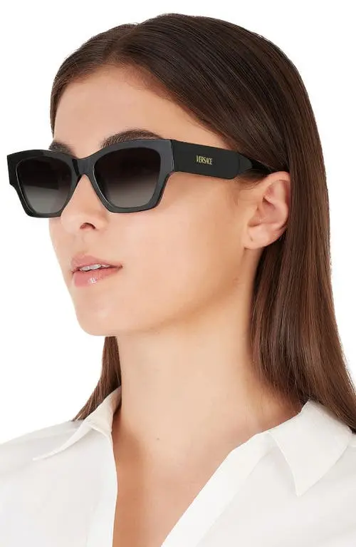 Versace 53mm Gradient Square Sunglasses