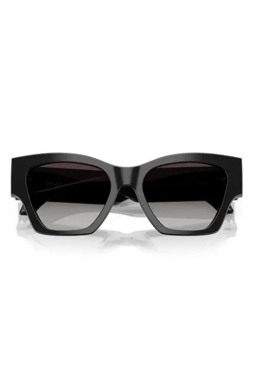 Versace 53mm Gradient Square Sunglasses