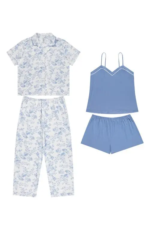 Flora Nikrooz Luna Set Of 2 Pajamas - Ivory