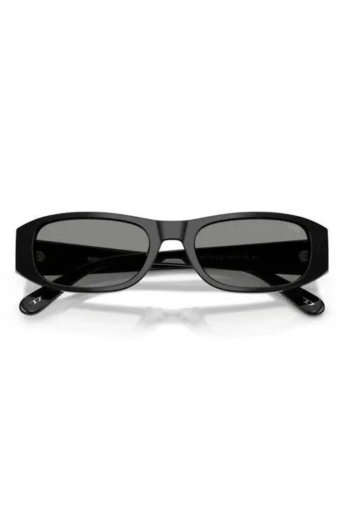 DIESEL® Dl2019u 54mm Rectangular Sunglasses