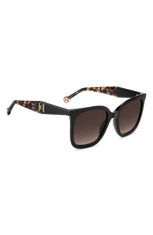 Carolina Herrera Gradient Square Sunglasses